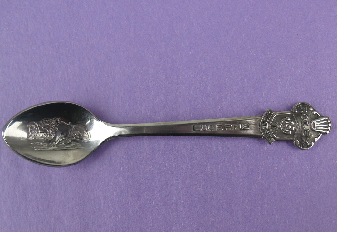 Vintage Rolex Spoon Lucerne - Lion - Tree of Life - Bucherer of ...