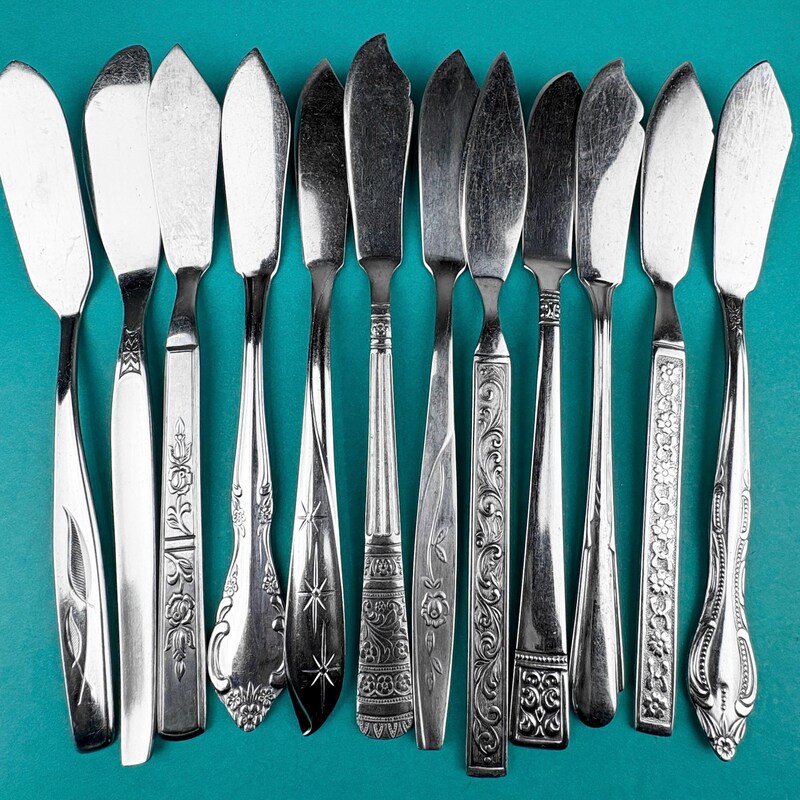 Silver Butter Knives - Etsy Canada