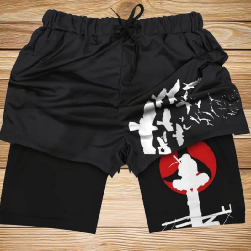 Anime Gym Shorts - Etsy