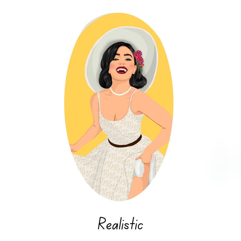 Custom Mom and Daughter Portrait, Mother's Day Gift (digital Art) - Etsy