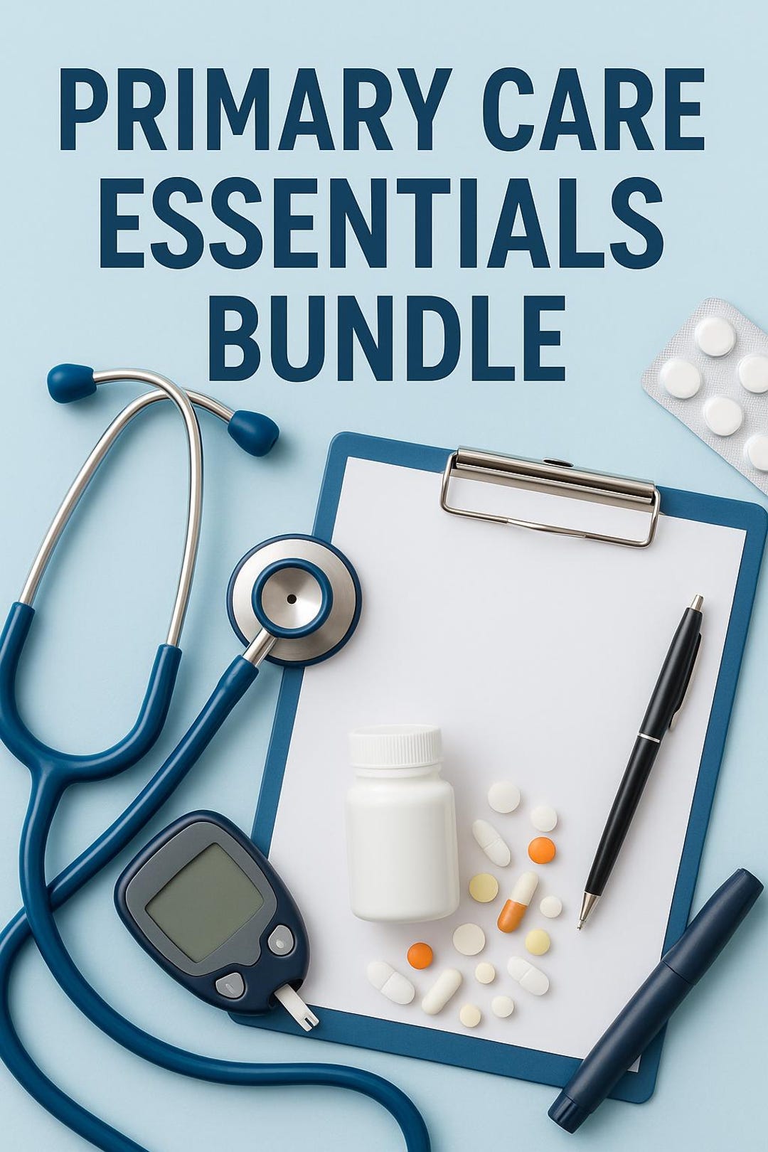 Primary Care Essentials Bundle | Top 100 Meds, Vaccine Schedule ...