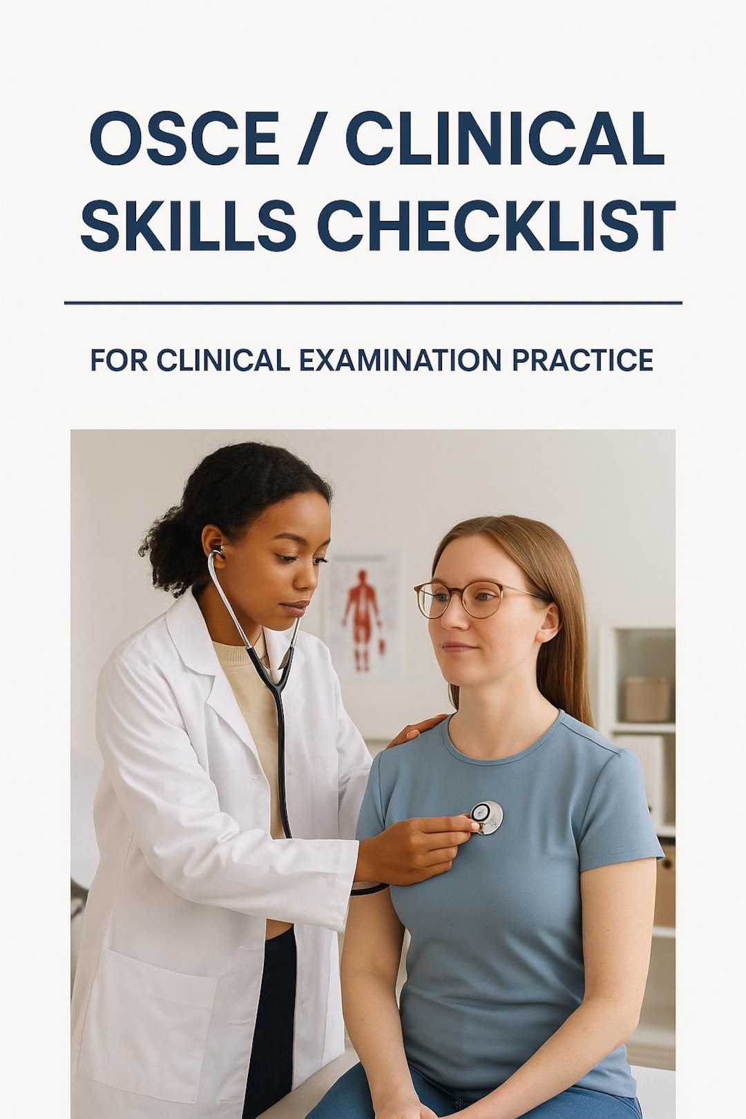 OSCE Clinical Skills Checklist | Clinical Exam Practice Guide | Patient Encounter Cheat Sheet ...