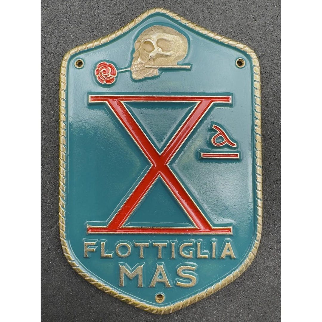 Armshield - Xª Flottiglia MAS - WW2 Italy - Etsy