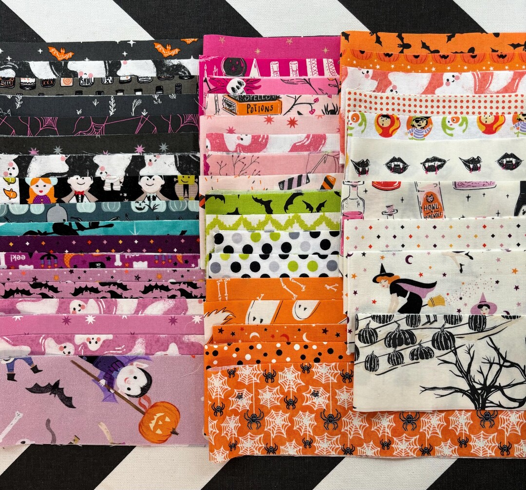 Custom HALLOWEEN 2 1/2” Strip Pack - Etsy