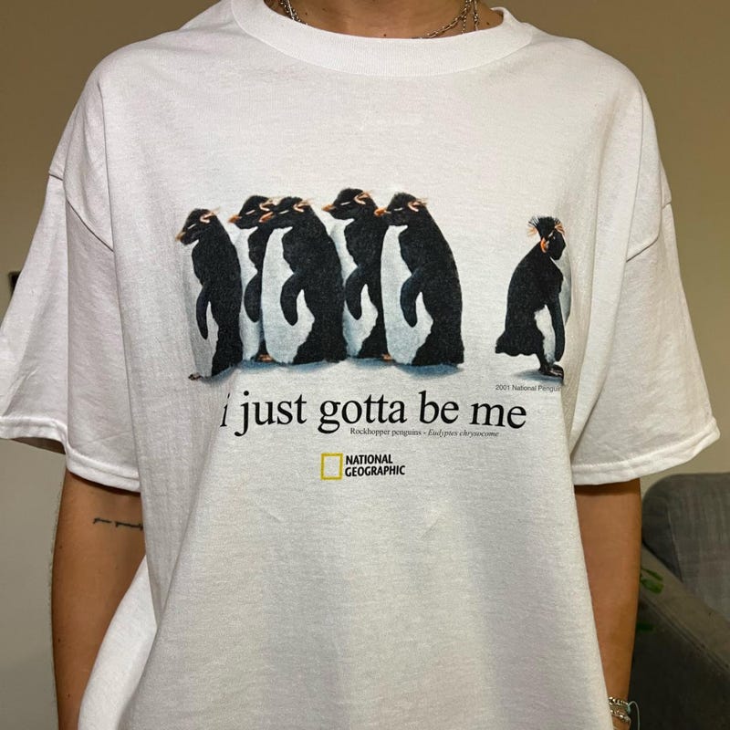 Just Gotta Be Me Penguins - Etsy UK