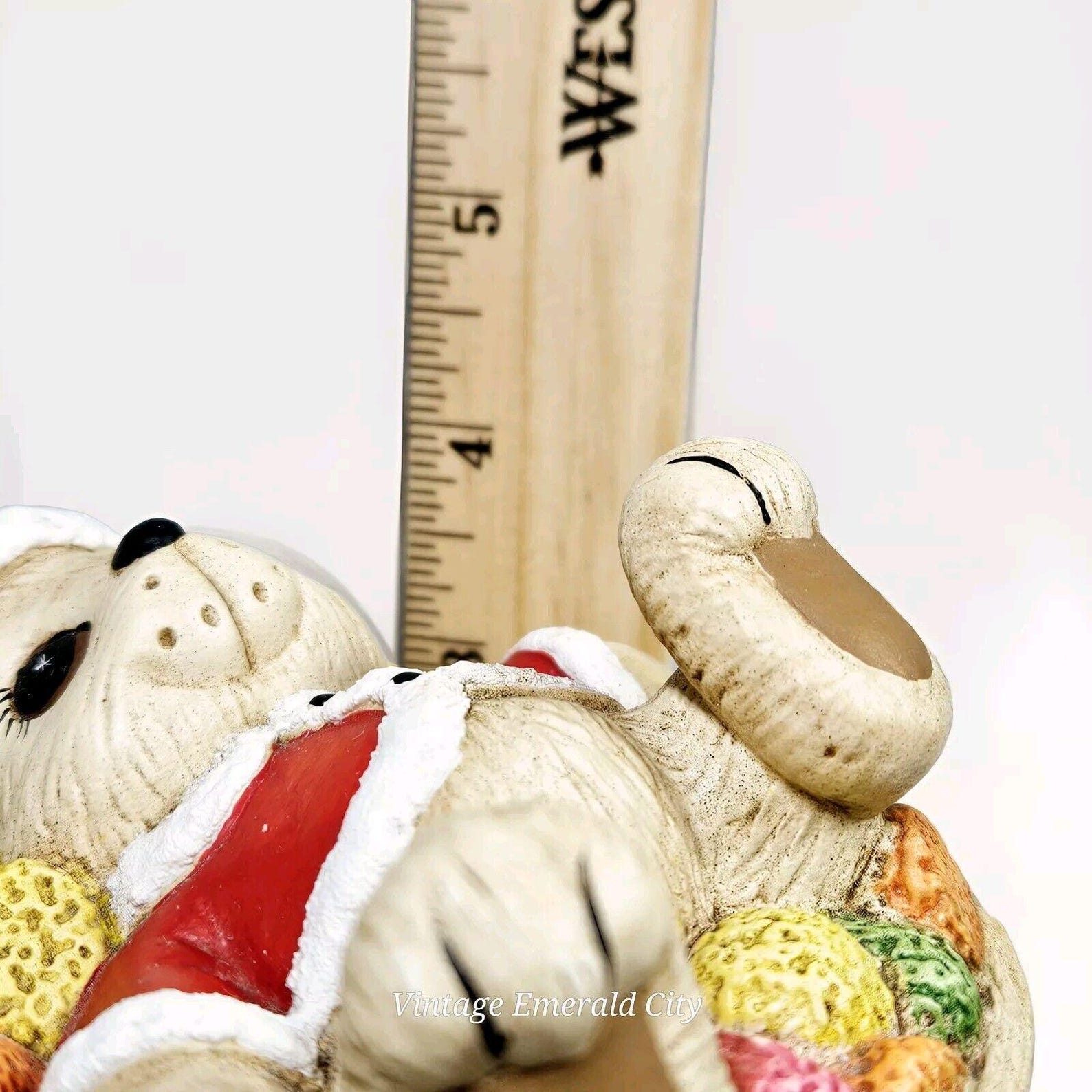 Vtg Dona's Mold Inc. Bear Sugar Gum Drops Trinket Box Candy Dish ...