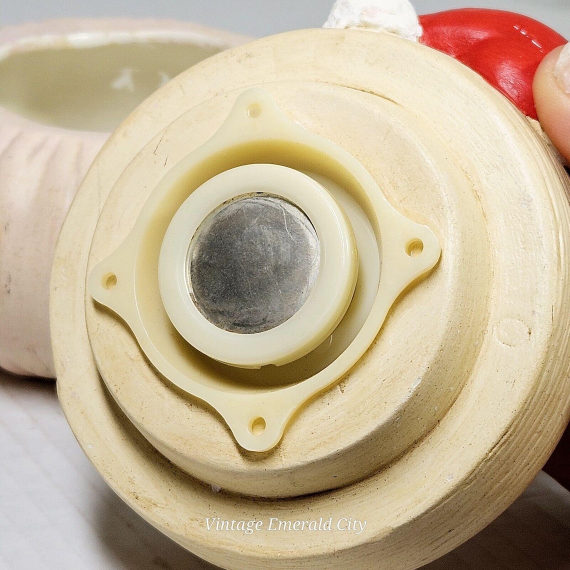 Vtg Dona's Mold Inc. Bear Sugar Gum Drops Trinket Box Candy Dish ...