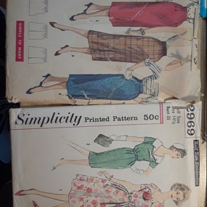 Old Vintage Simplicity Sewing Patterns 1940s, 50s, 60s, 70s, 80s Retro ...