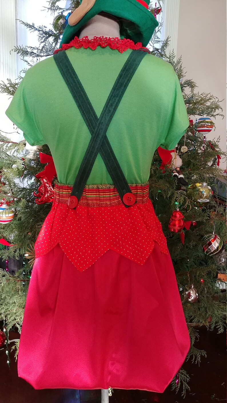 Christmas ELF - TWO PIECE - Ladies Costume - Etsy
