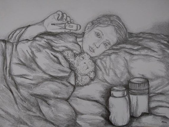 Sick Pencil Art - Etsy