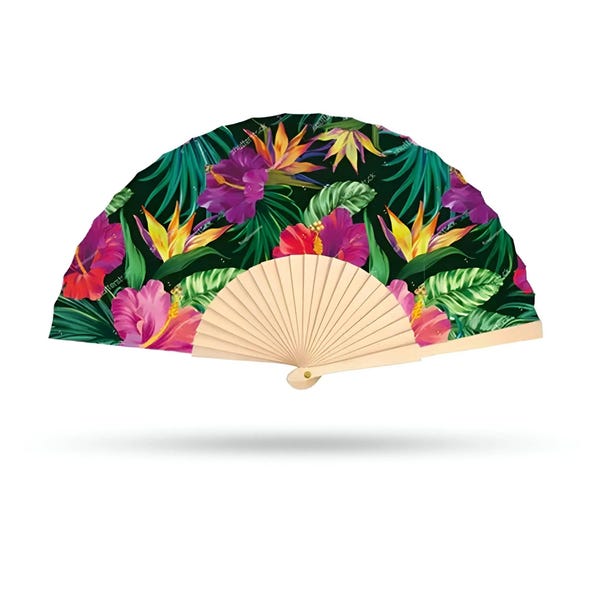 Wedding Fans Floral - Etsy
