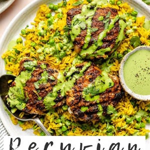 THE BEST Peruvian Chicken and Rice With Green Sauce – Easy & Healthy ...