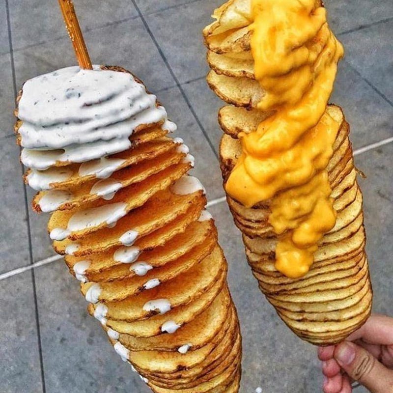 Spiral potato on a stick how does it tasse like reddit - Etsy Canada