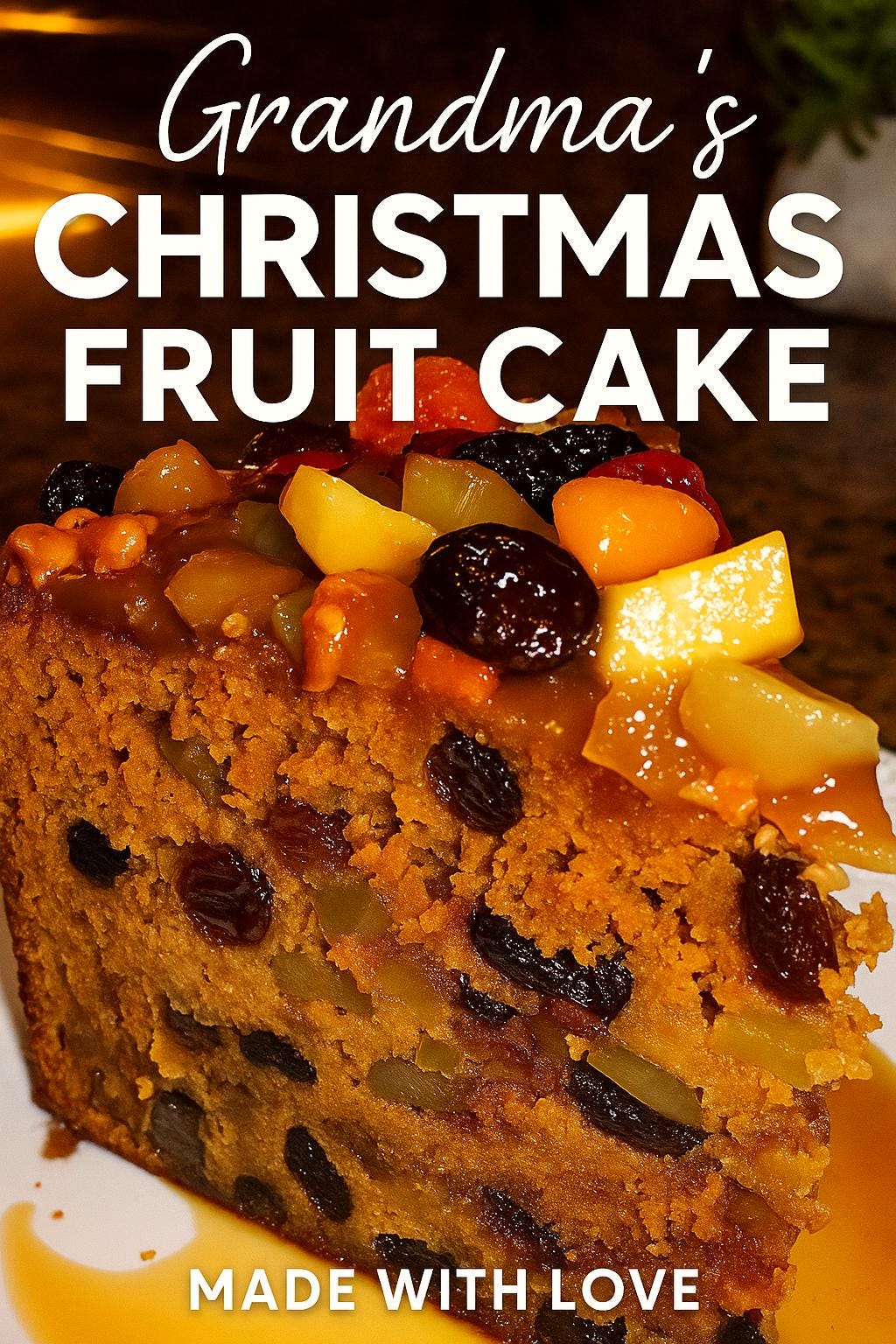 Grandma’s Christmas Fruit Cake Recipe | Soft, Moist & Easy Holiday ...