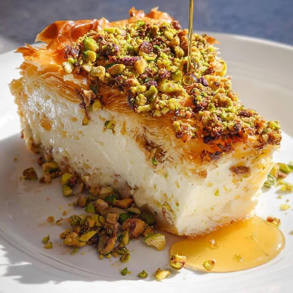 Baklava Cheesecake – Mediterranean Fusion Dessert | Creamy Ricotta ...
