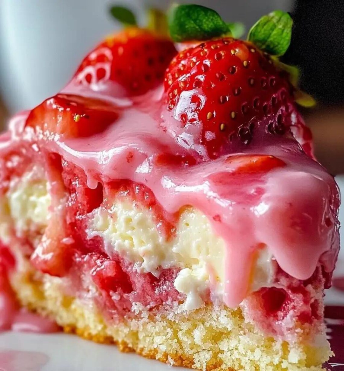 The Best Recipe for Strawberry Earthquake Cake – Decadent Strawberry ...