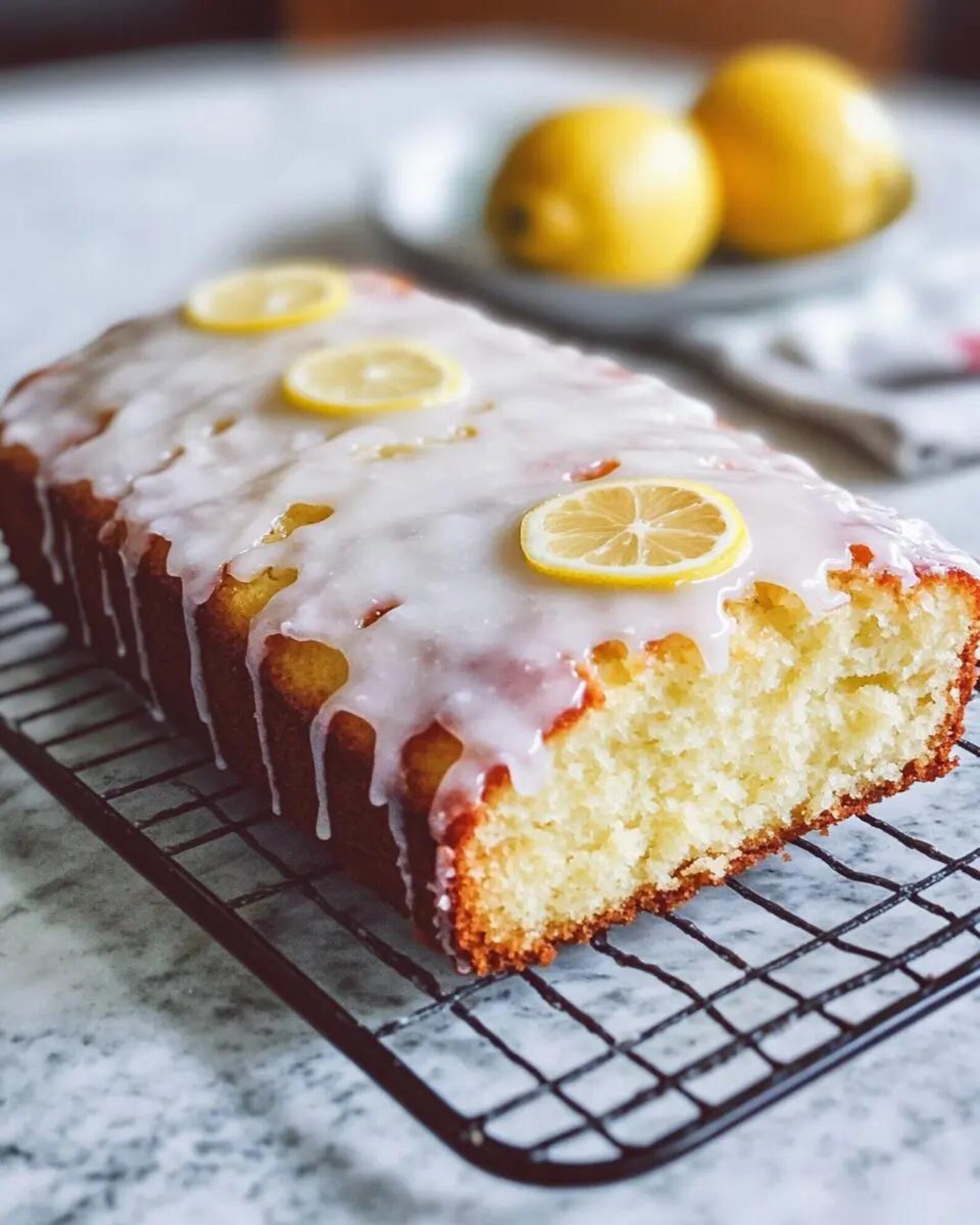 Moist Lemon Cake Recipe, Zesty Citrus Glaze (digital Download) - Etsy