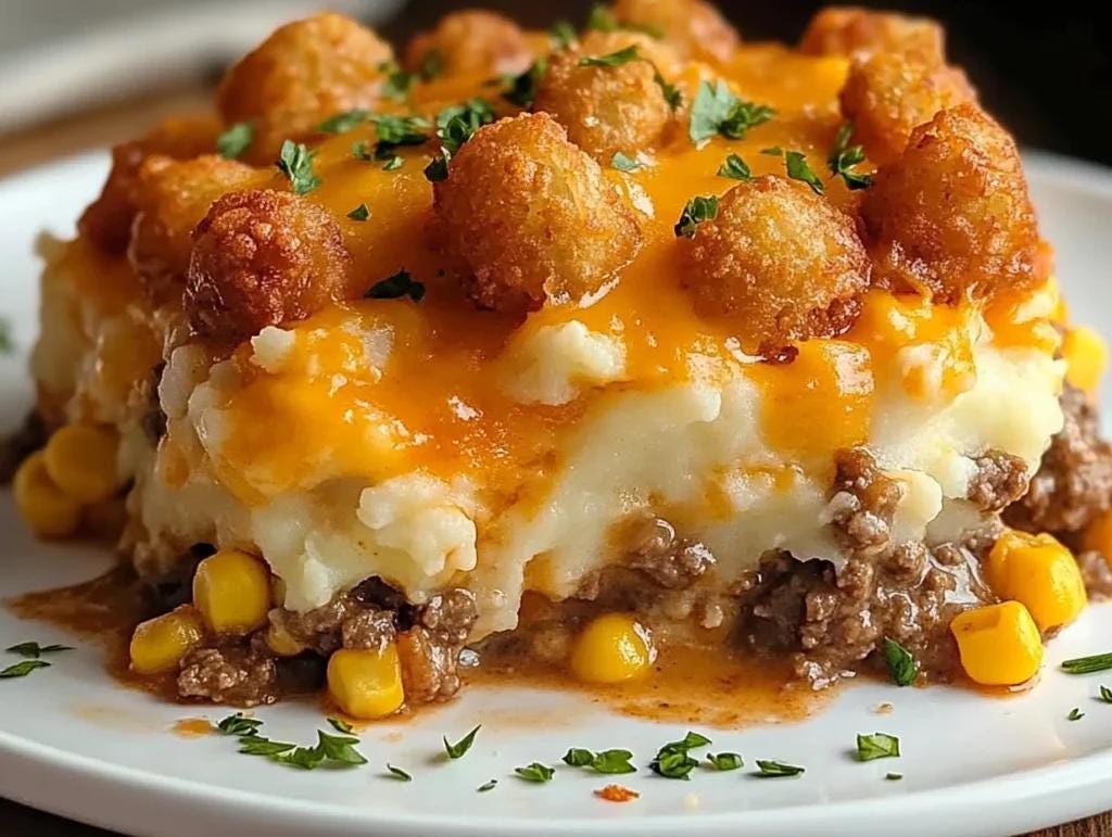 The Best Shepherd’s Pie Tater Tot Casserole – Easy & Cheesy Comfort ...