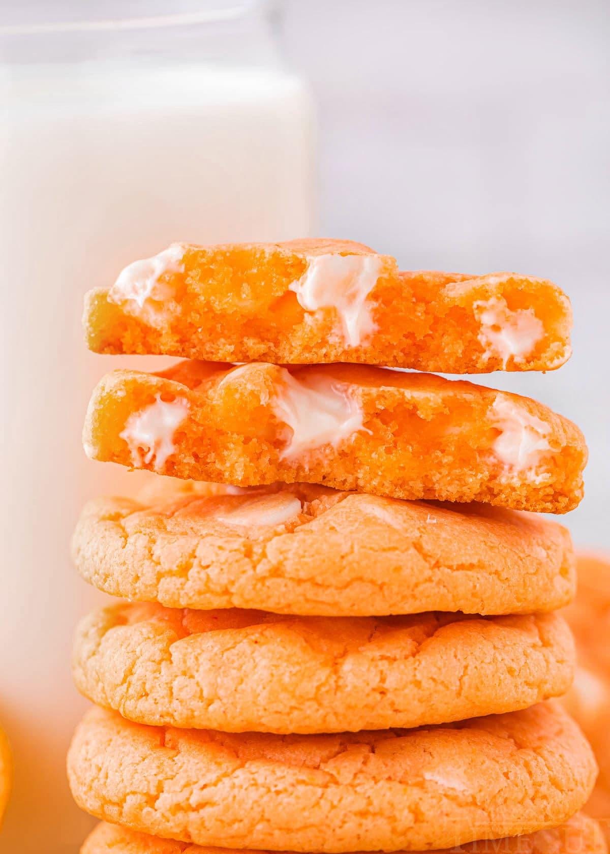 THE BEST Creamsicle Orange Cookies – Soft, Chewy & Irresistible ...