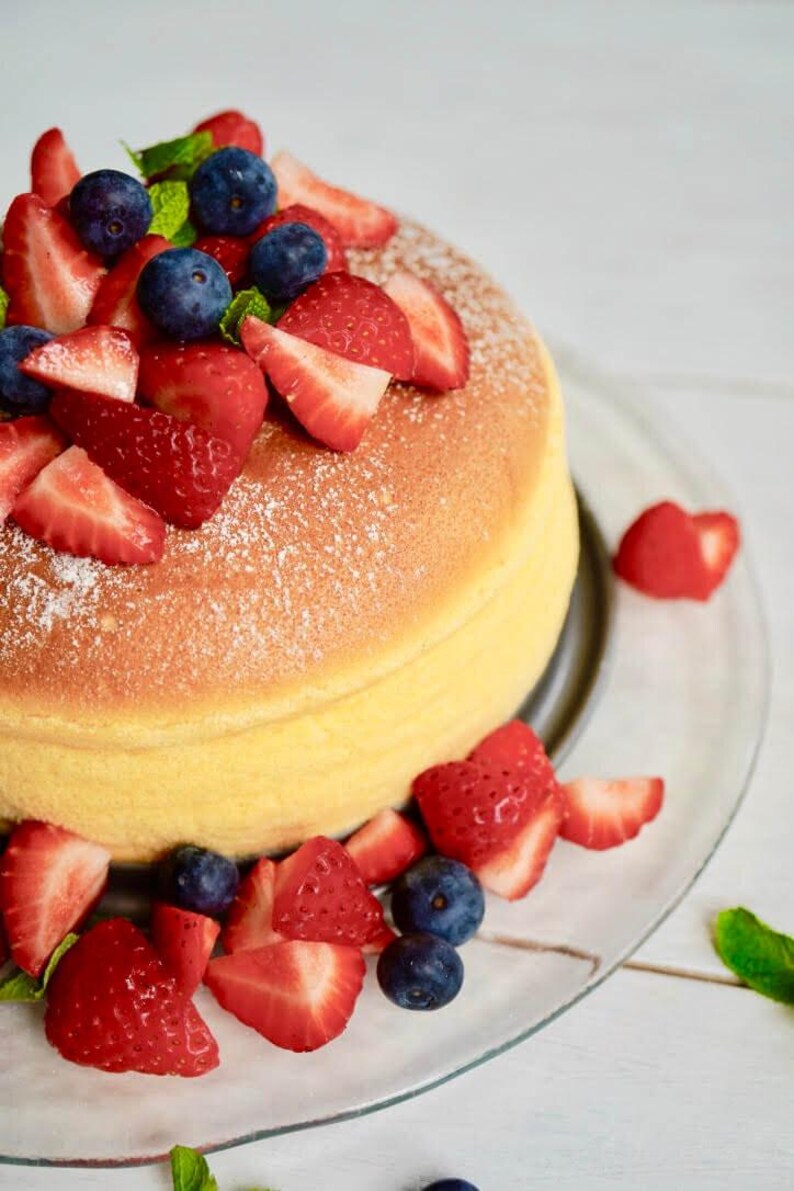Japanese Fluffy Soufflé Cake Download. - Etsy