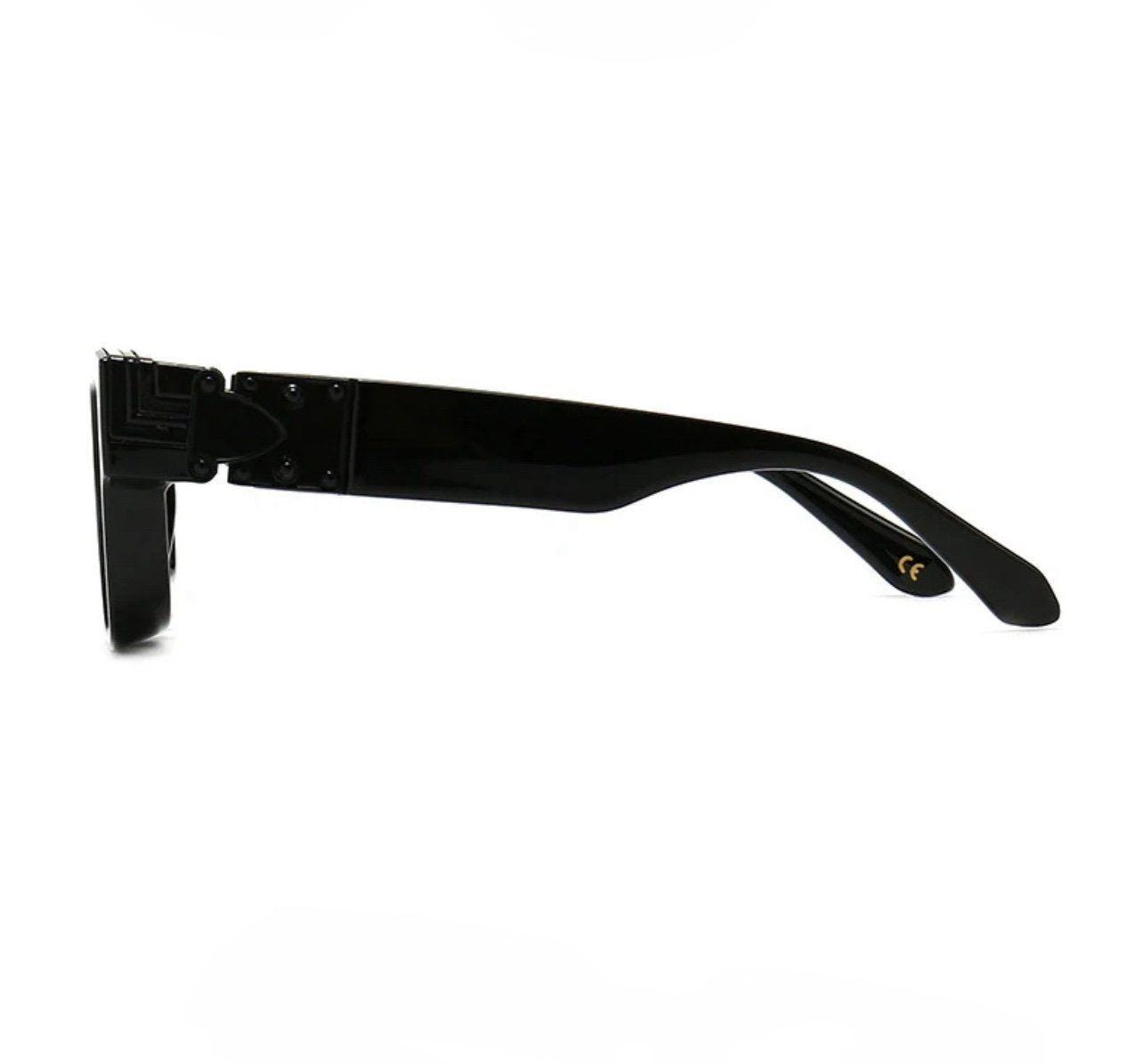 Retro Black Millionaire Shades Luxury Sunglasses 2024 for Men Designer ...
