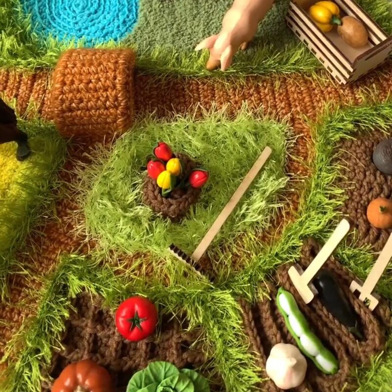 Farm Play Mat - Etsy
