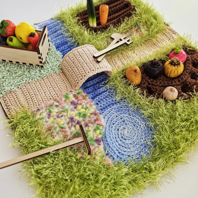 Farm Play Mat - Etsy