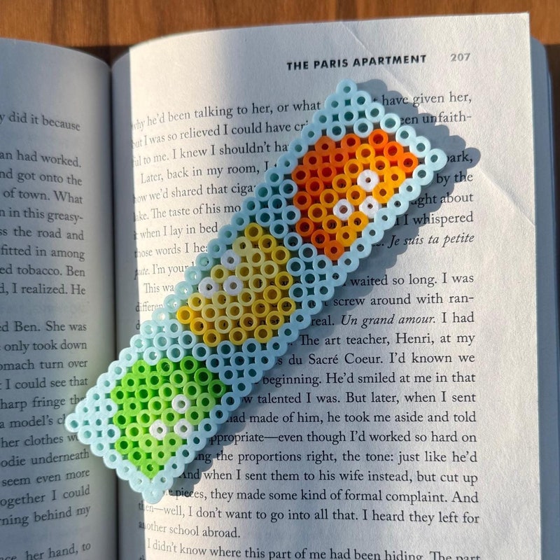 Perler Bead Bookmark - Etsy