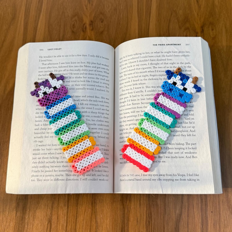 Perler Bead Bookmark - Etsy