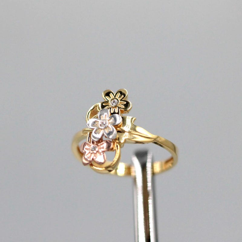 Tri Color Rings - Etsy