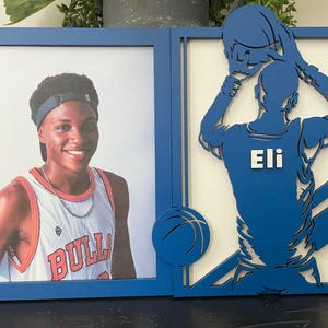 Basketball Male Personalized Photo Frame (3M) - Etsy
