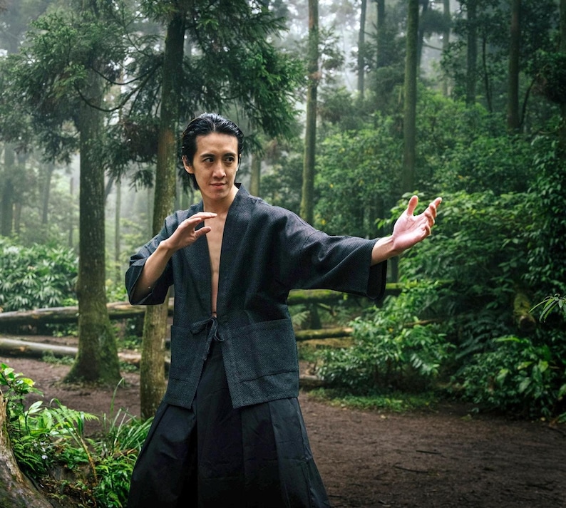 Ryu Rin | Handmade Japanese Haori Jacket Original 3/4 Sleeve Kimono ...