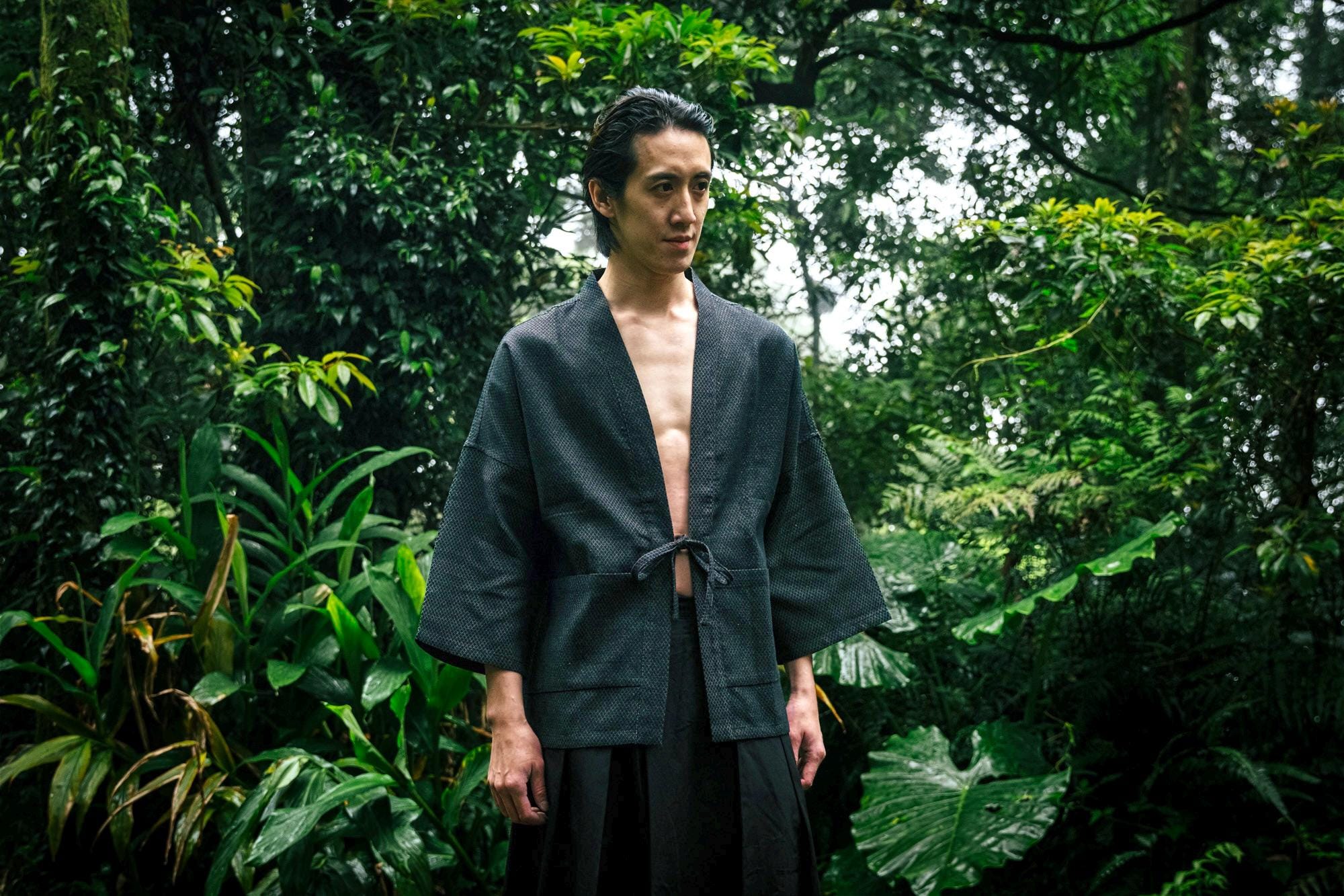 Ryu Rin | Handmade Japanese Haori Jacket Original 3/4 Sleeve Kimono ...