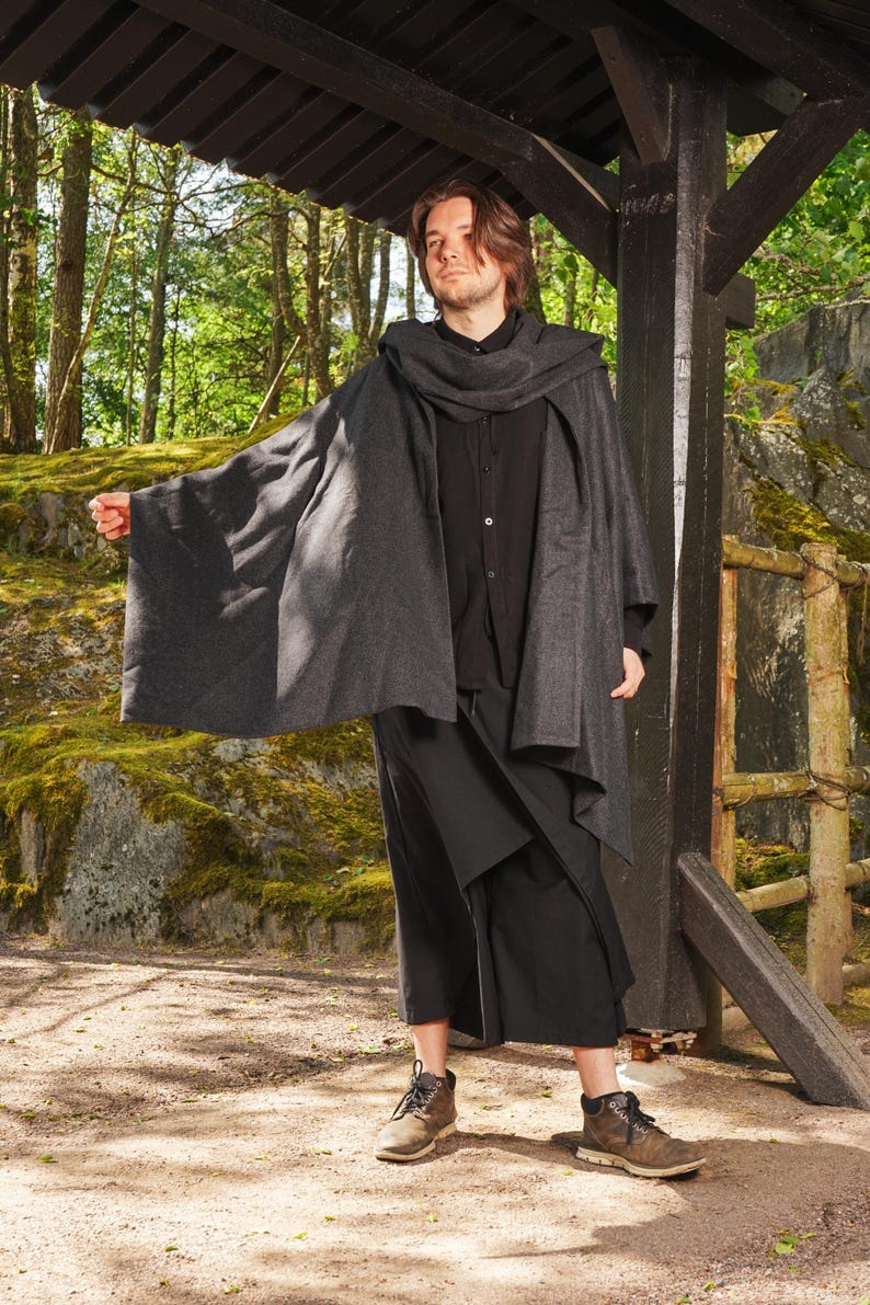 Cape | Original Design Handmade Japanese Cape Haori Jacket - Etsy