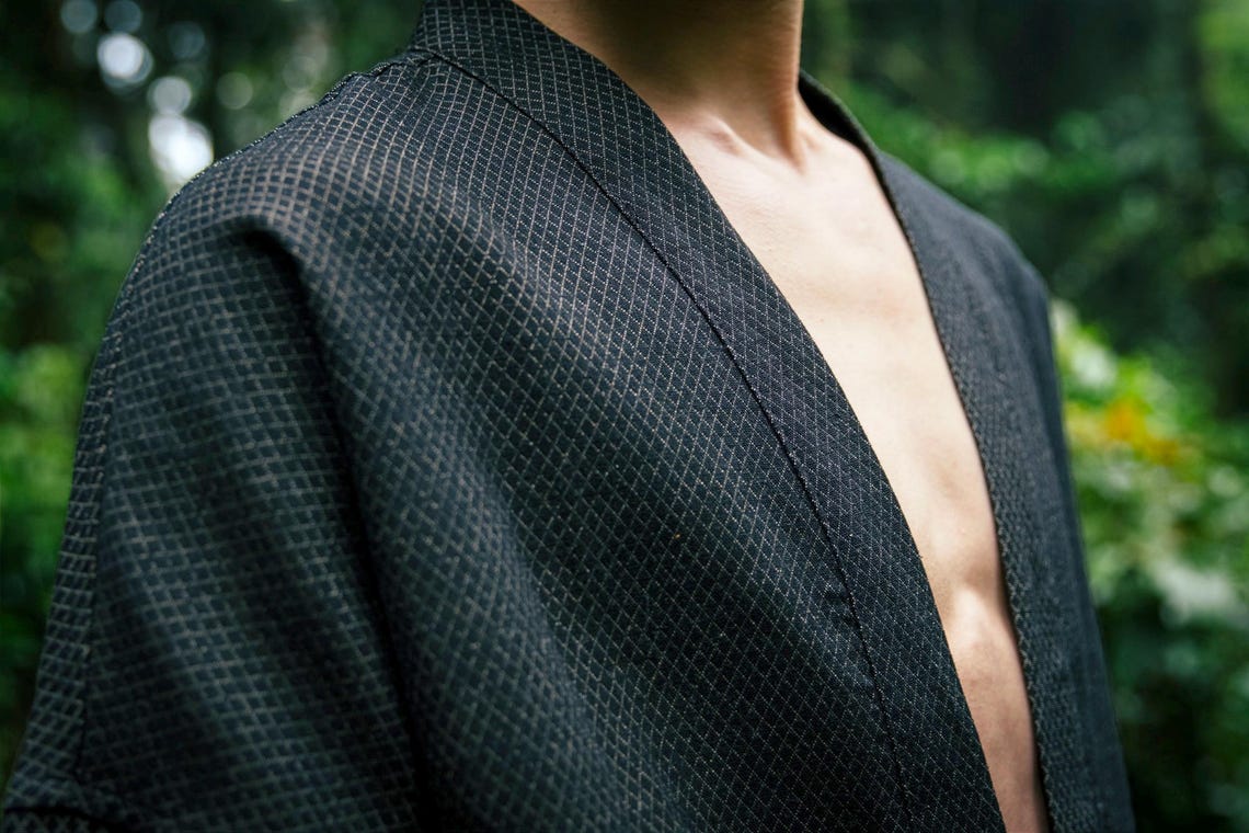 Ryu Rin | Handmade Japanese Haori Jacket Original 3/4 Sleeve Kimono ...