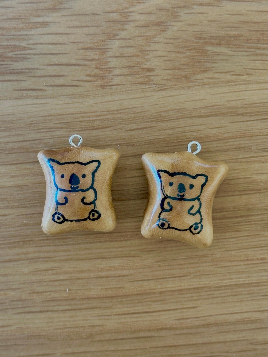 Japanese Chocolate Charm / Koala’s Biscuit & Chocoroom | Polymer Clay ...