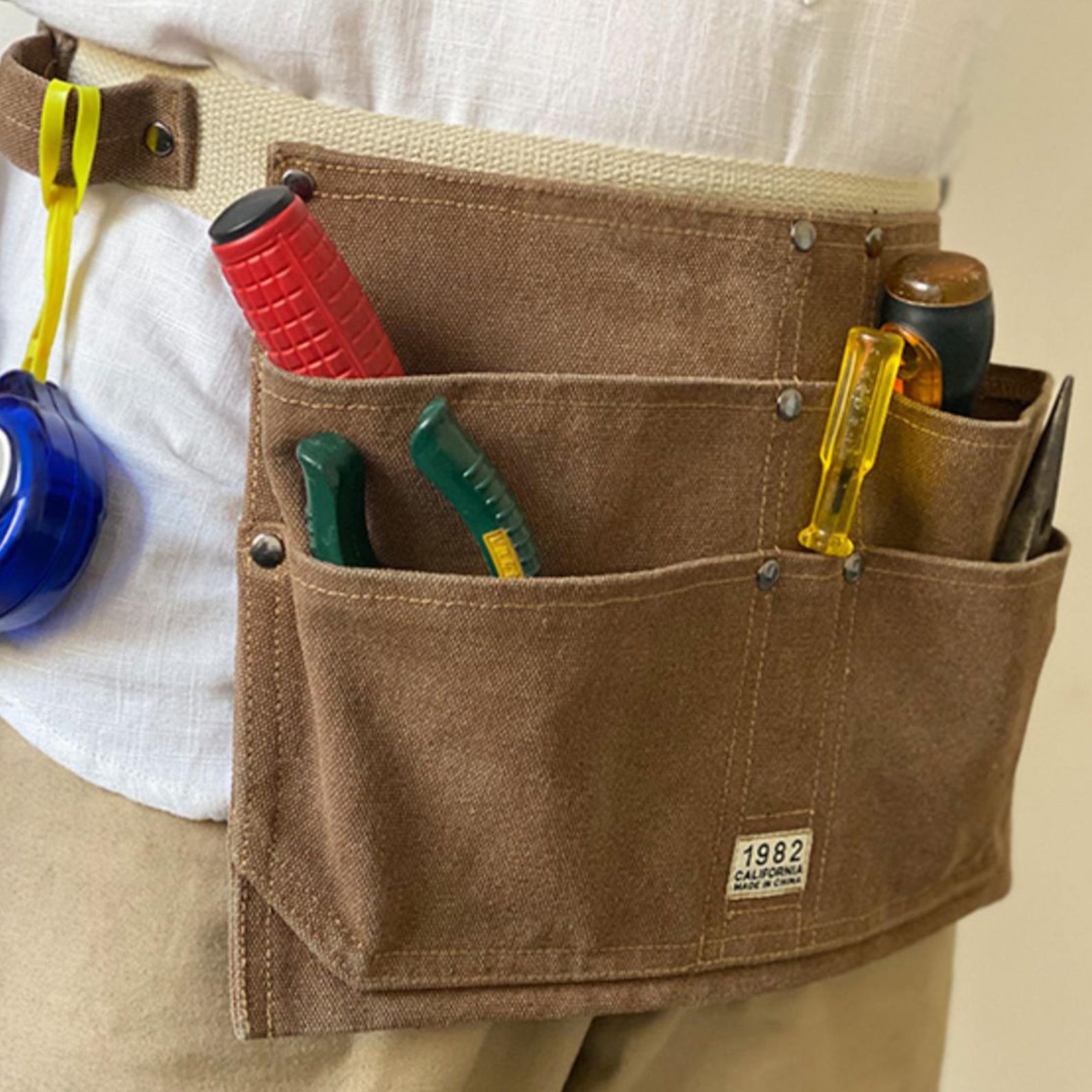 Personalization Heavy-duty Tool Belt, Adjustable Pouch Apron for ...