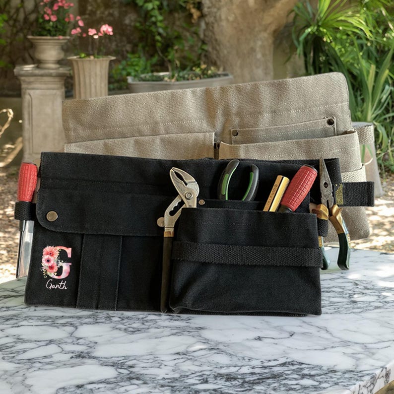 Personalization Heavy-duty Tool Belt, Adjustable Pouch Apron for ...