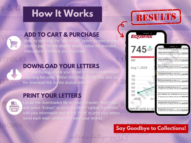 50+ COLLECTION Credit Dispute Letter Templates, DIY Credit Repair ...