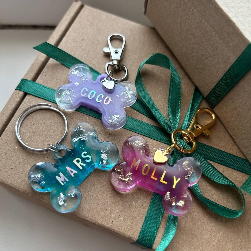 Resin Dog Tag - Etsy Canada