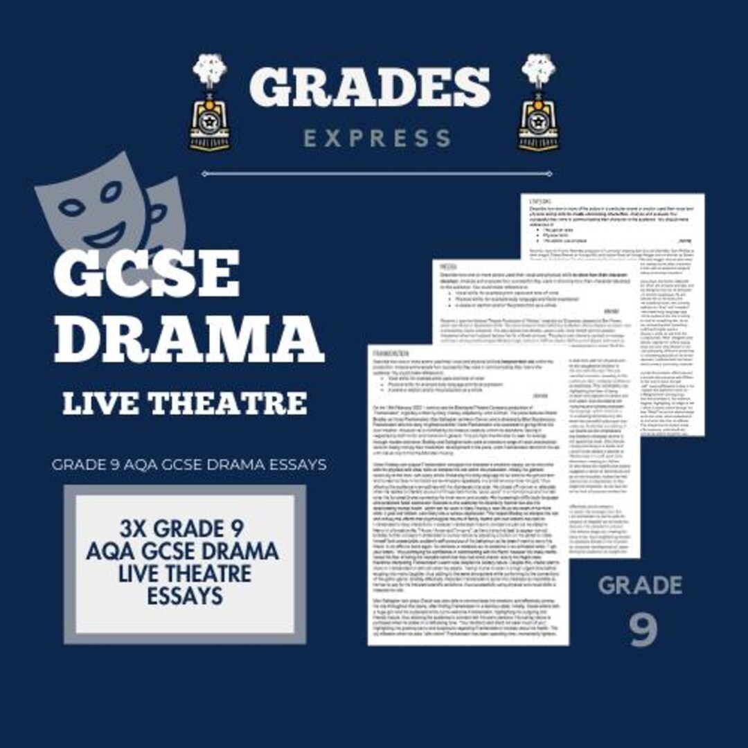 AQA GCSE Drama: GRADE 9 Live Theatre Responses - Etsy