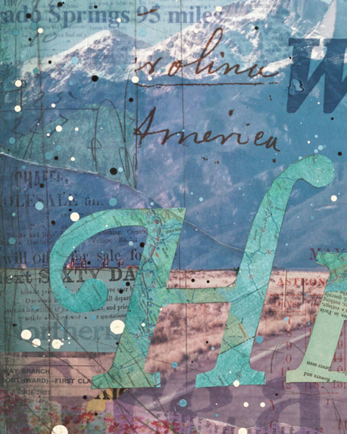 For Always Roaming Paper Print Inspirational Word Art - Etsy