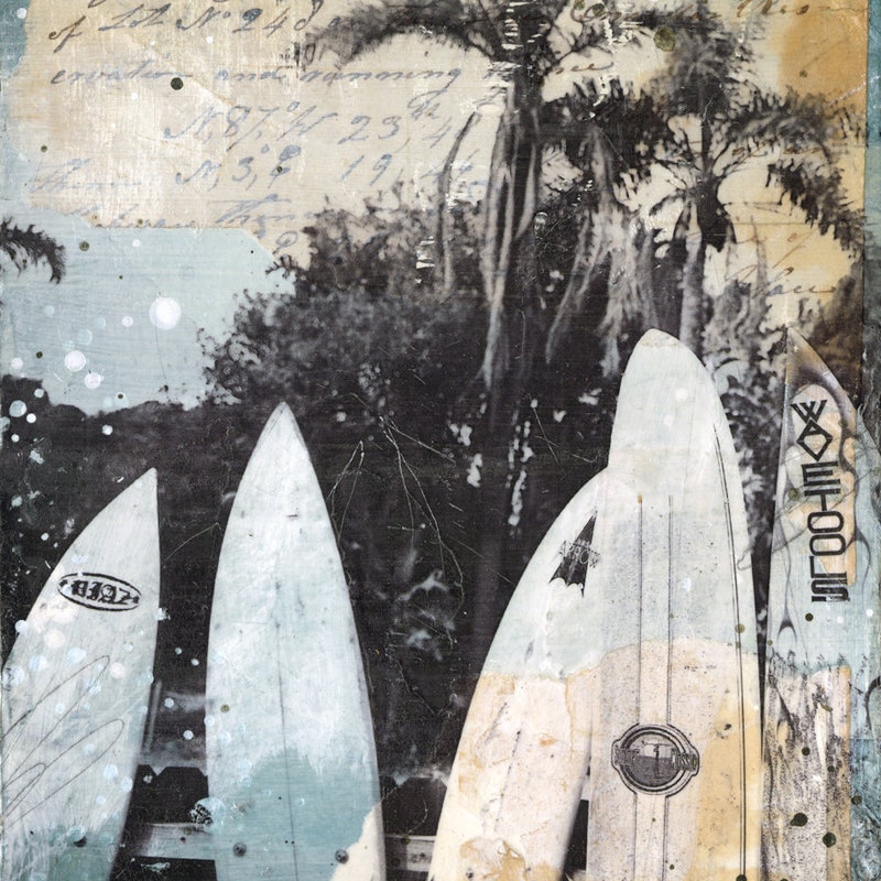 Mixed Media Poster - Etsy