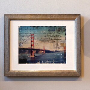 Golden Gate No. 2 Paper Print - San Francisco California Mixed Media ...