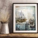 Fair Winds No. 1 Sailing Art Print Mixed Media Poster - Etsy