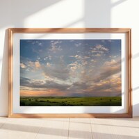 Watercolor Kansas Prints Set of 6, Colorful Kansas Posters, Kansas Wall ...
