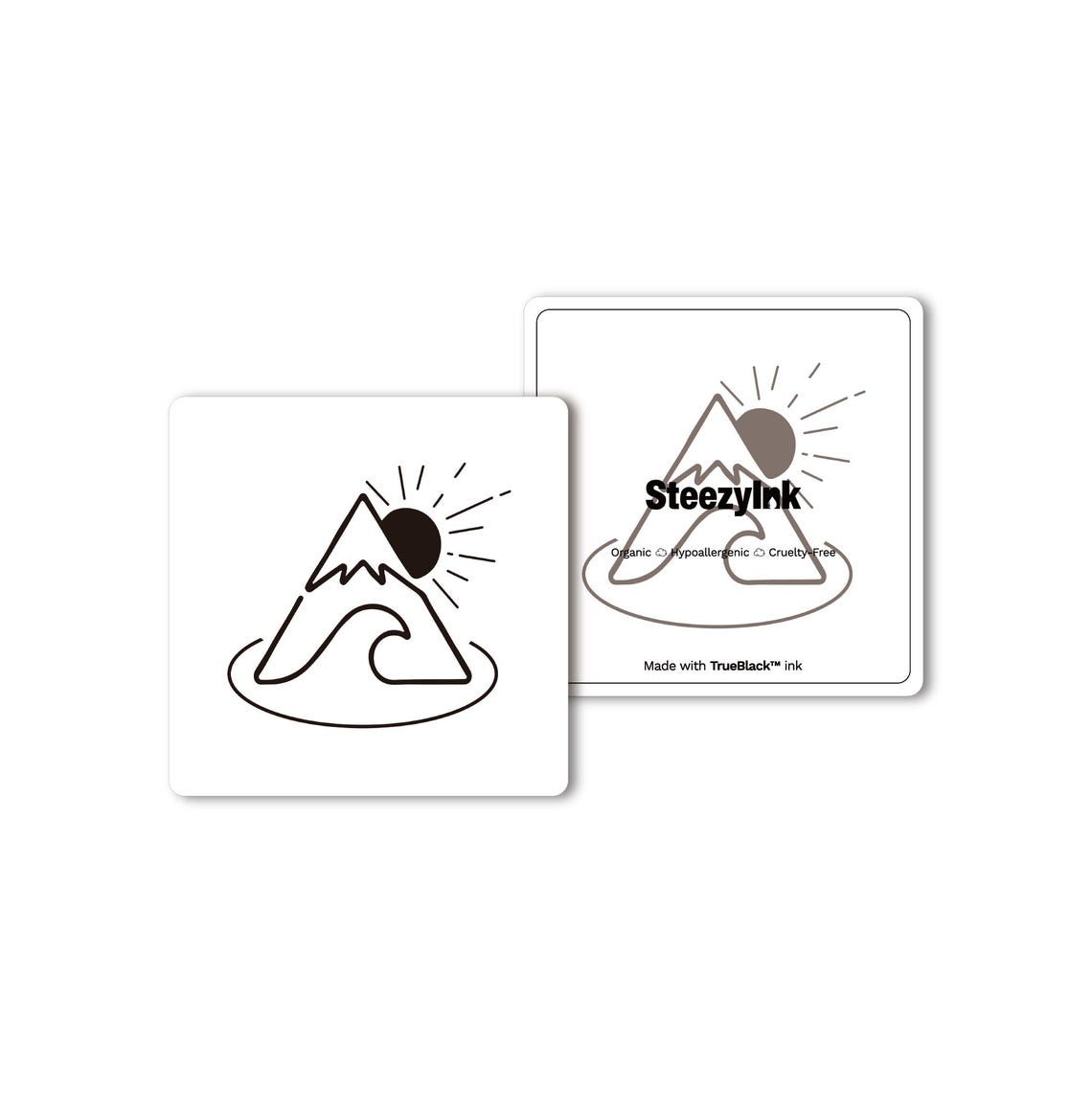 Steezyink Semi-permanent Tattoo Summit Splash Last Upto 2 Weeks 3 X 3 ...