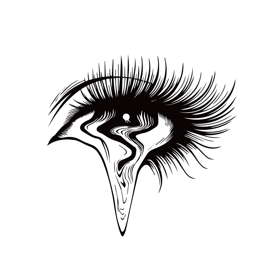 Steezyink Semi-permanent Tattoo Eye-dentity Last Upto 2 Weeks 3 X 3 Inches - Etsy