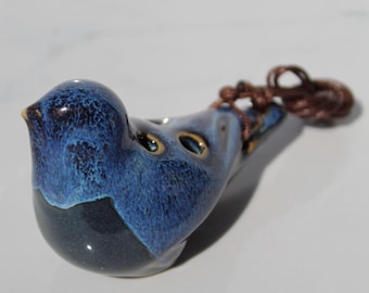Handmade Turtle 6-hole Ceramic Ocarina Flute, Handcrafted Ceramic Craft ...