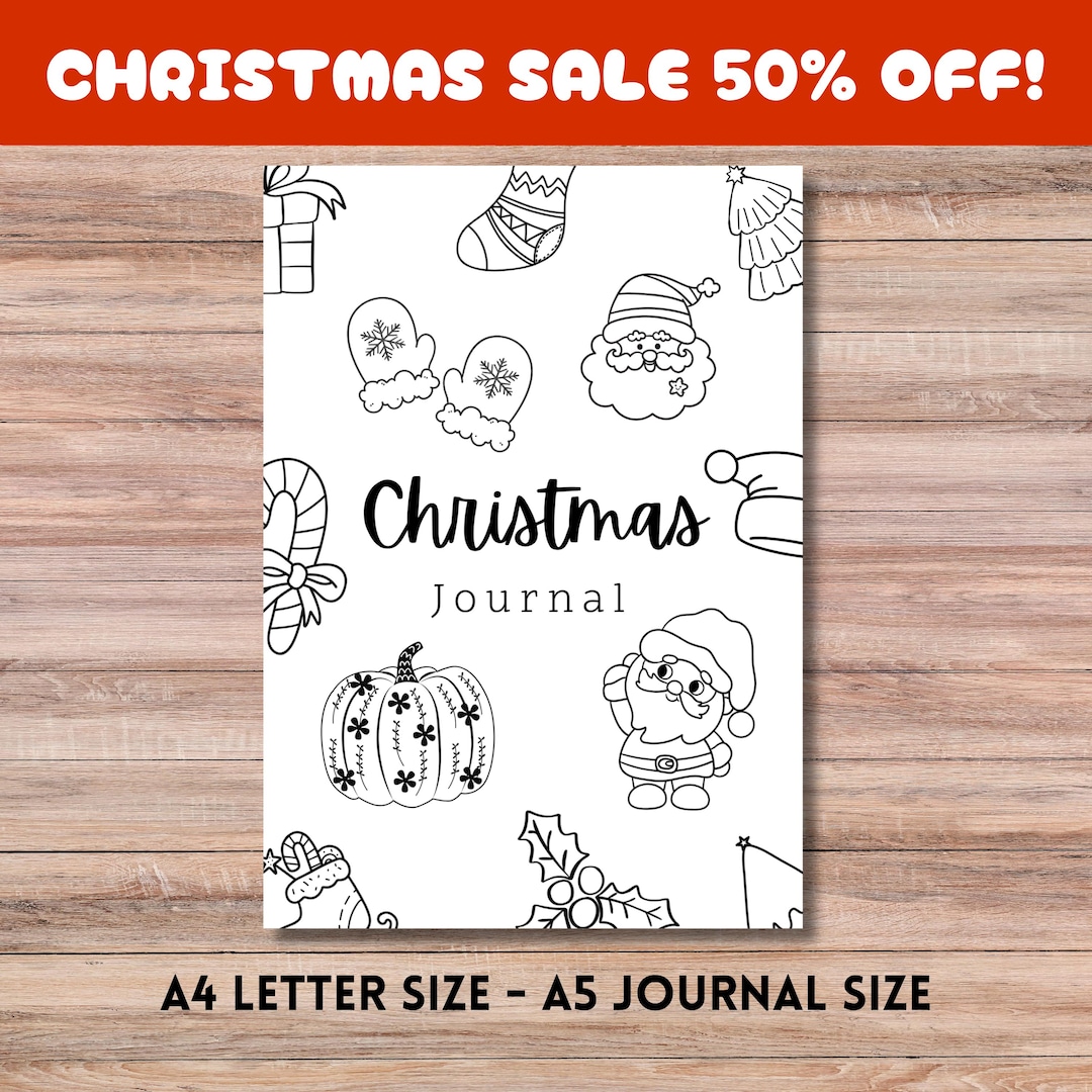 Christmas Journal Printable | Holiday Reflection | Emotional Writing ...